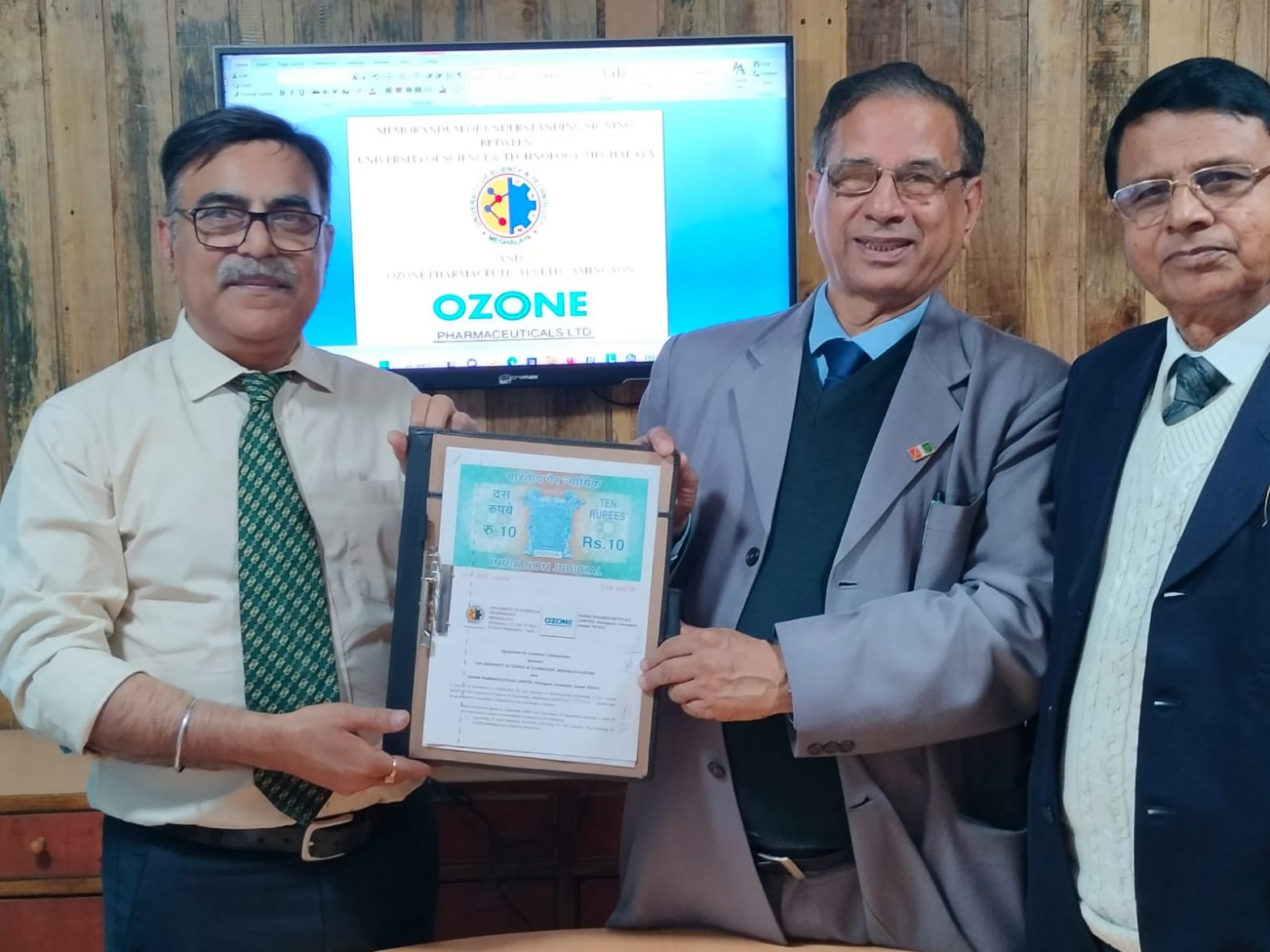 Ozone Pharmaceuticals signs MoU with USTM - USTM