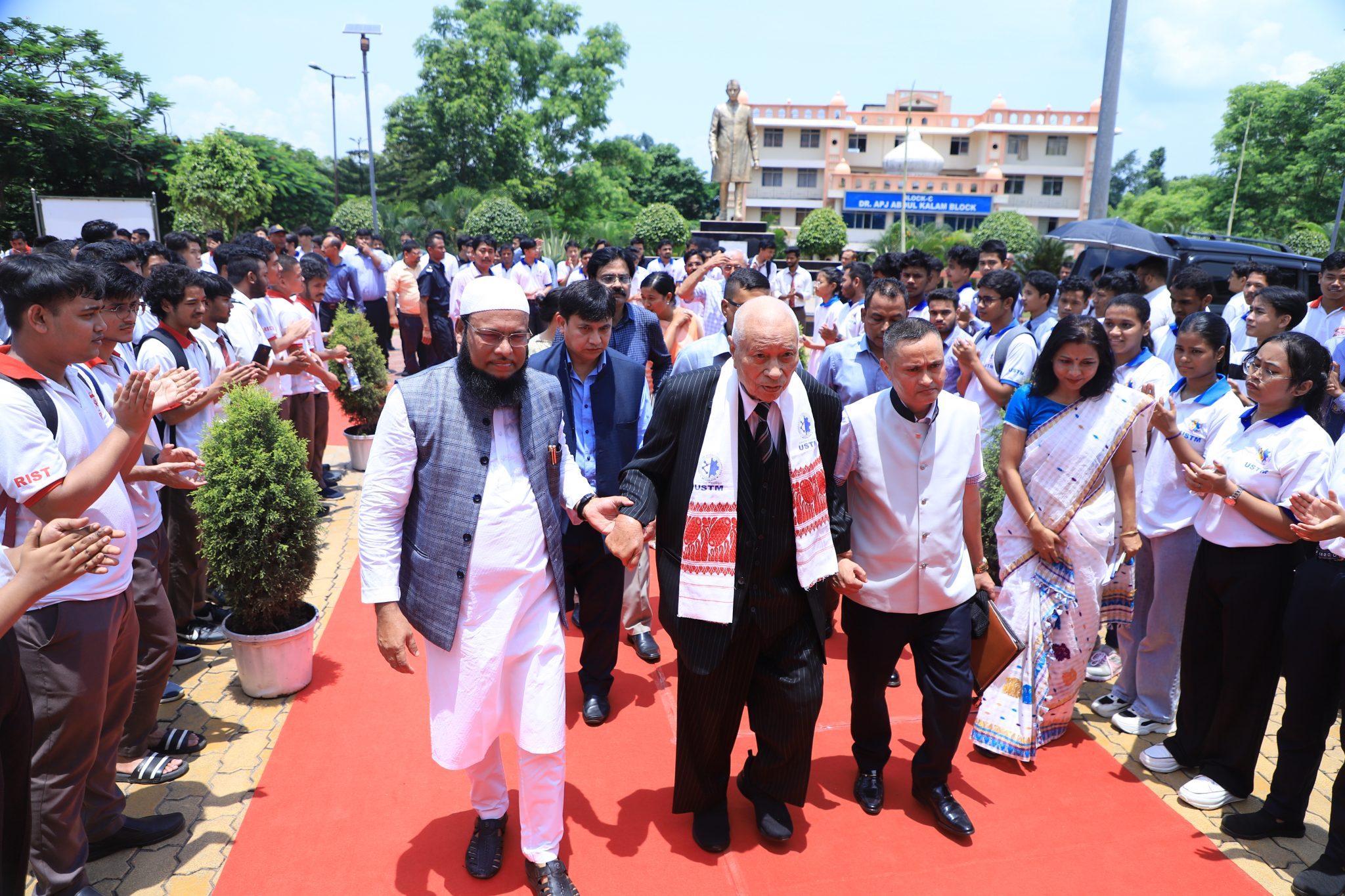 Former Meghalaya CM Dr DD Lapang Inaugurates Block in USTM Campus - USTM