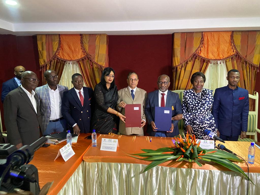 USTM Signed Pact with International University of Libreville - USTM