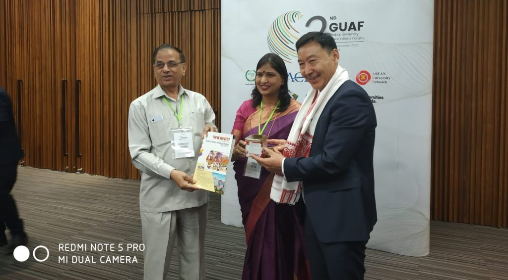 Creating Global Relevance of Indian Education: USTM VC Prof GD Sharma ...