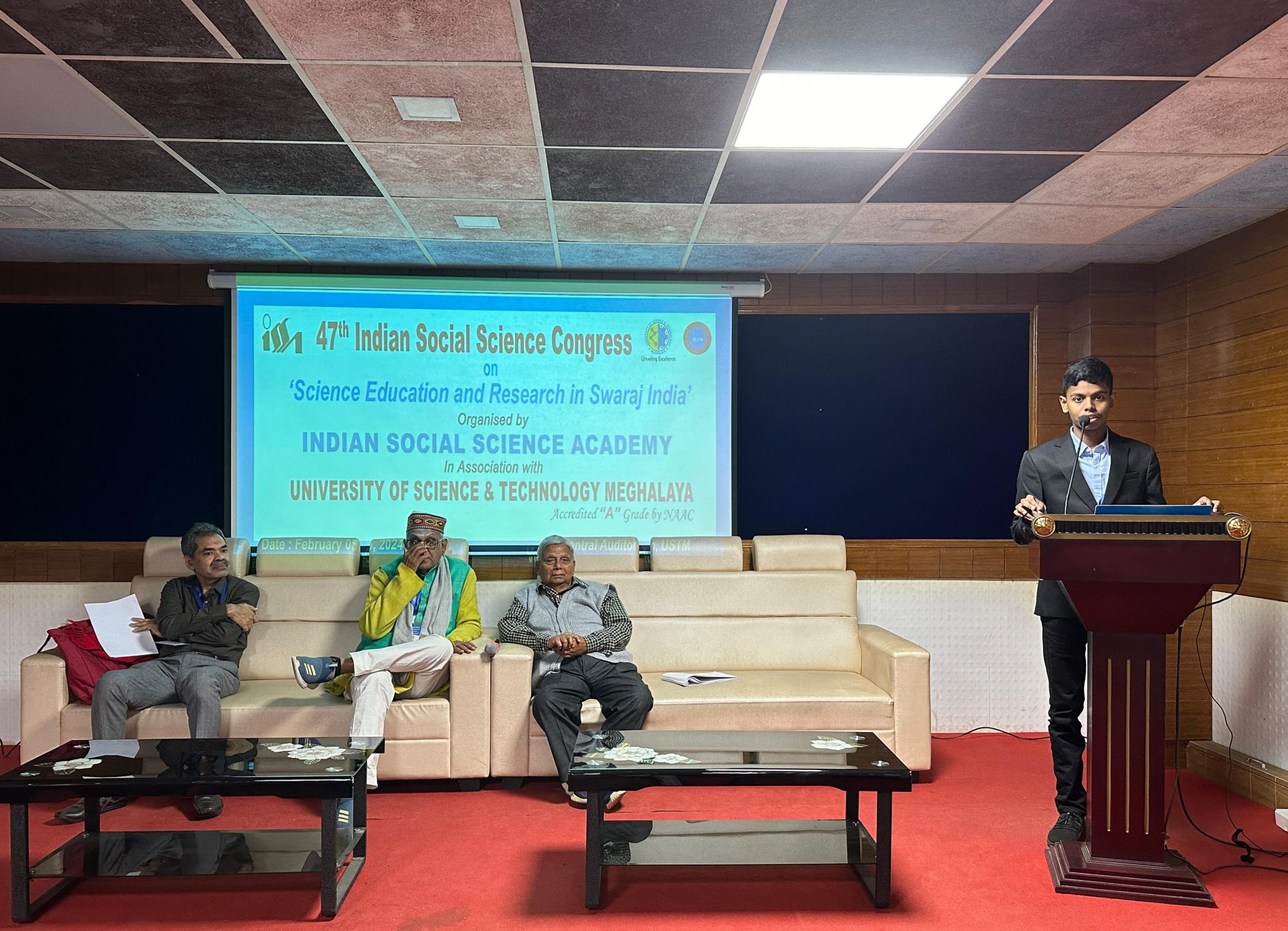 47th Indian Social Science Congress concludes successfully at USTM - USTM