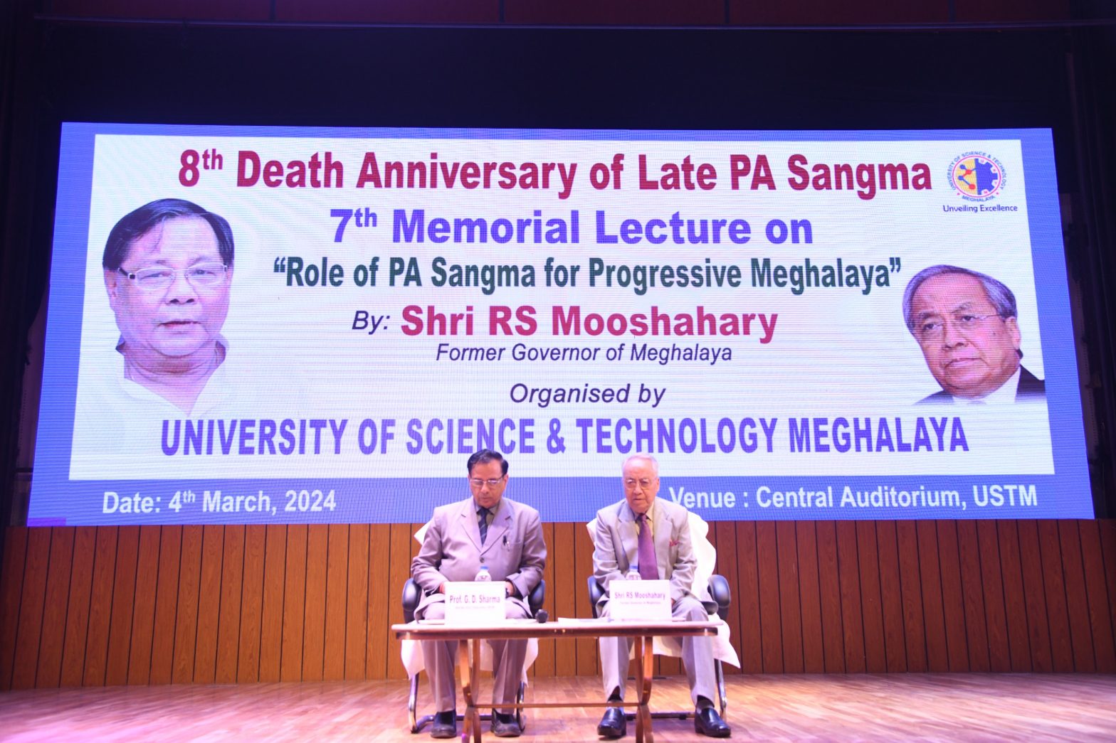 A Legendary Politician”: Former Governor Mooshahary recalls PA Sangma ...