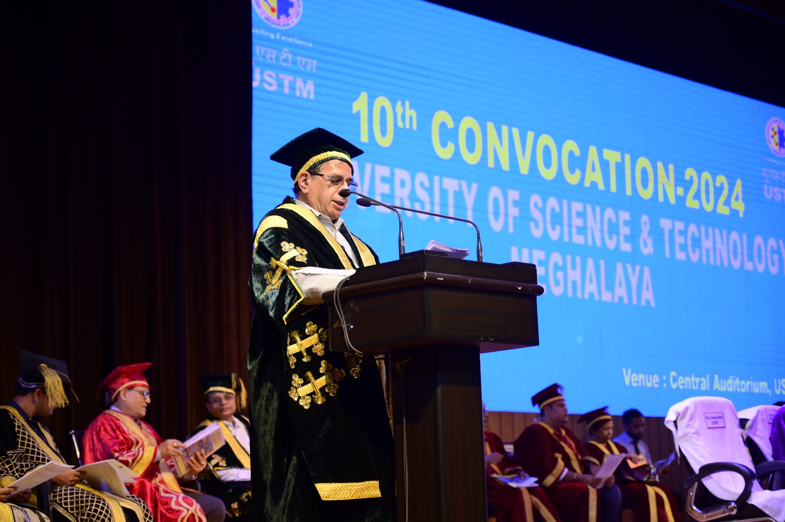 10th Convocation of USTM held Successfully - USTM