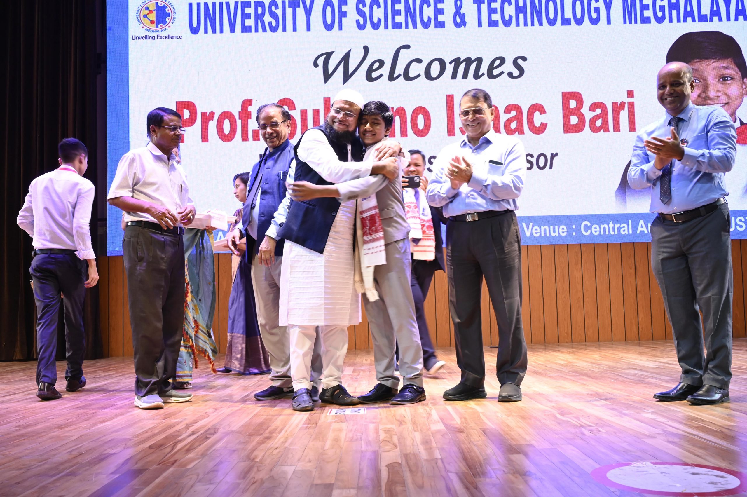 World’s Youngest Prof Suborno Isaac Bari Addresses Students at USTM - USTM