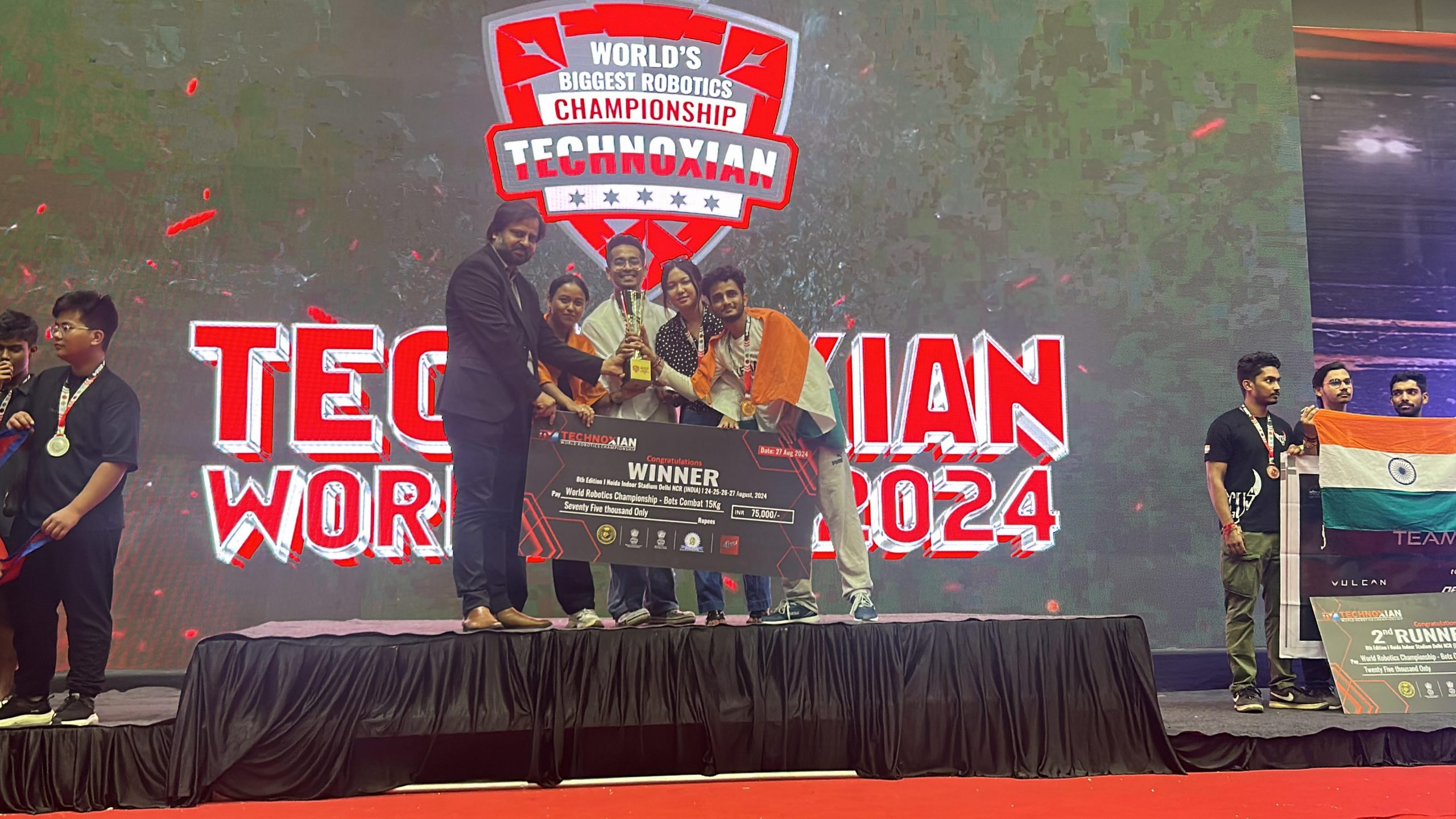 USTM Robotics Team World Champion at Technoxian World Cup 2024 - USTM