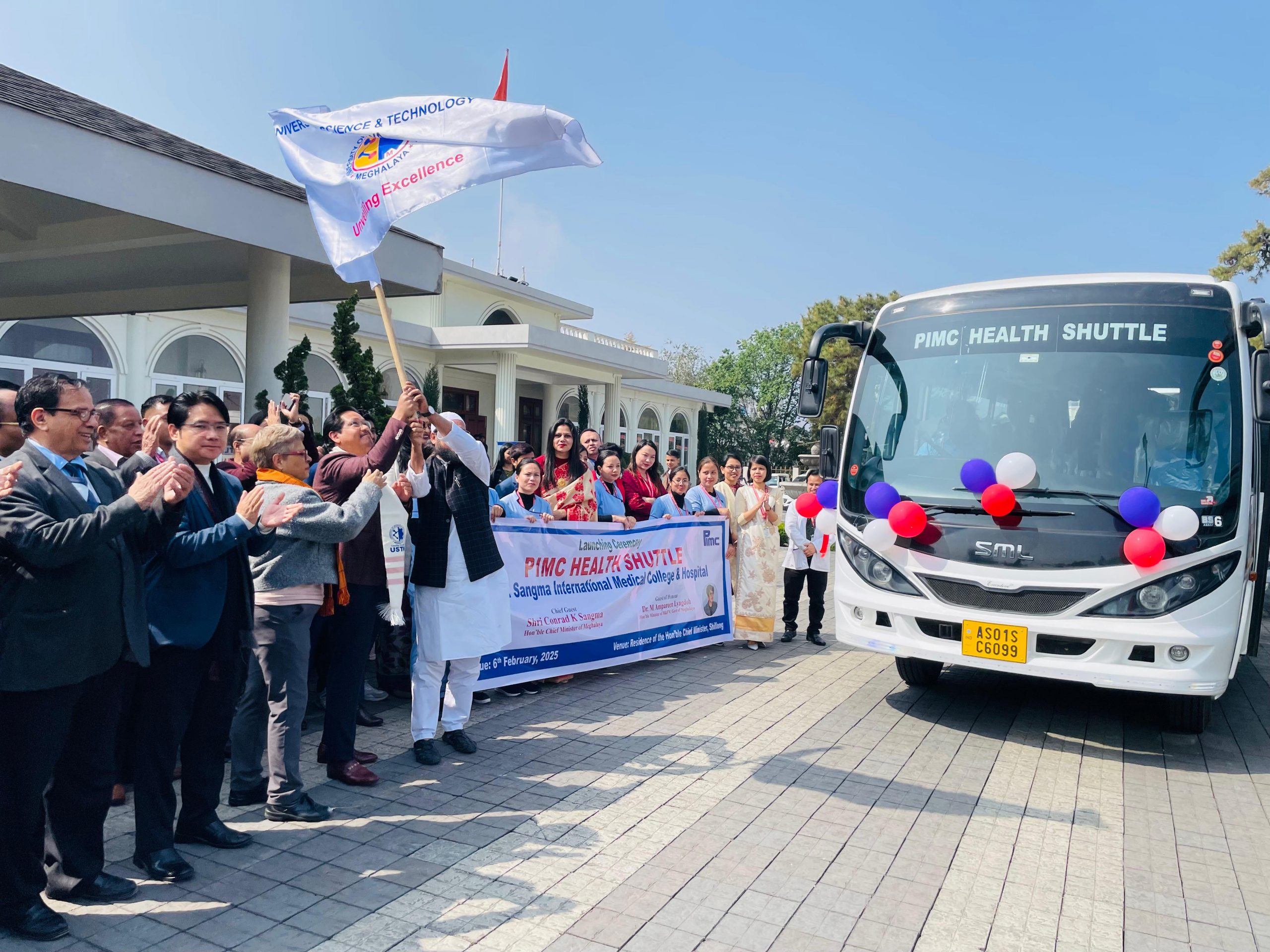 Chief Minister Conrad K. Sangma Launches PIMC Health Shuttles for ...
