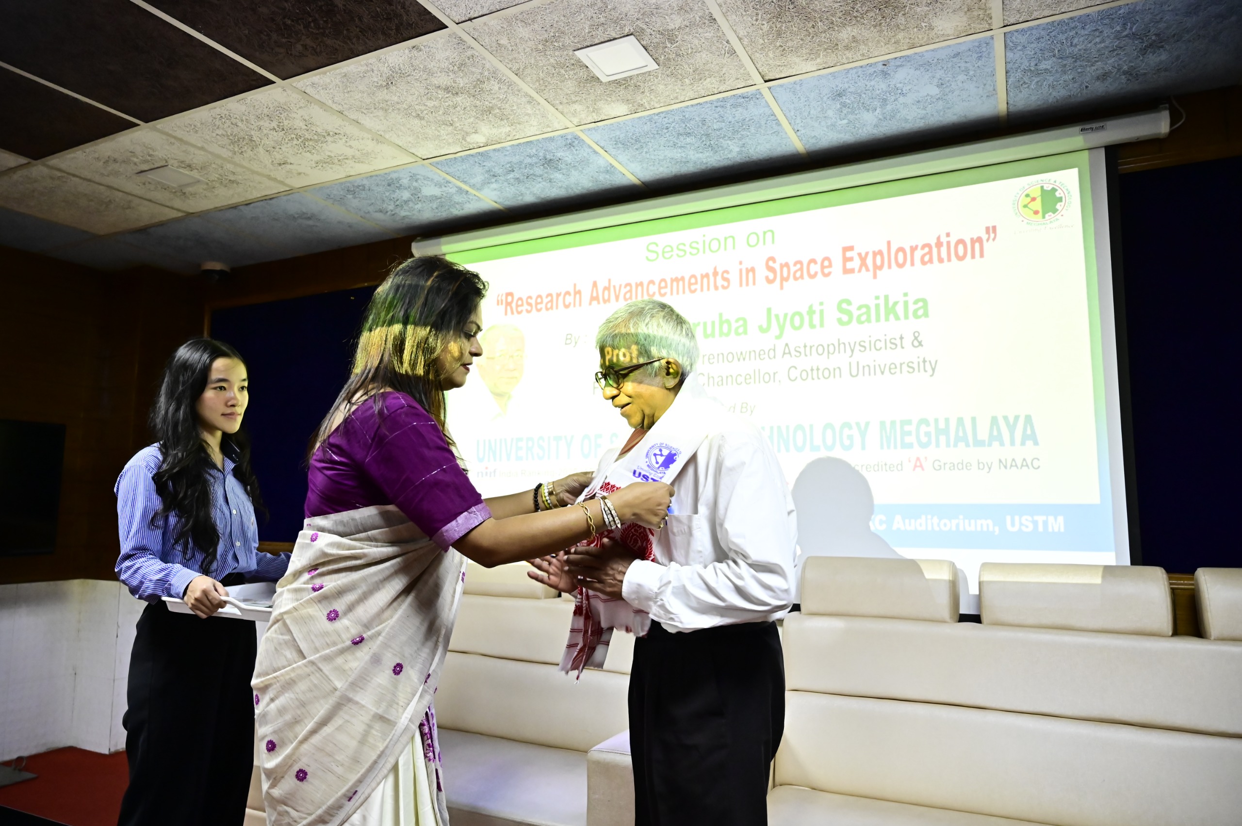 Research Advancement in Space Exploration Session at USTM - USTM