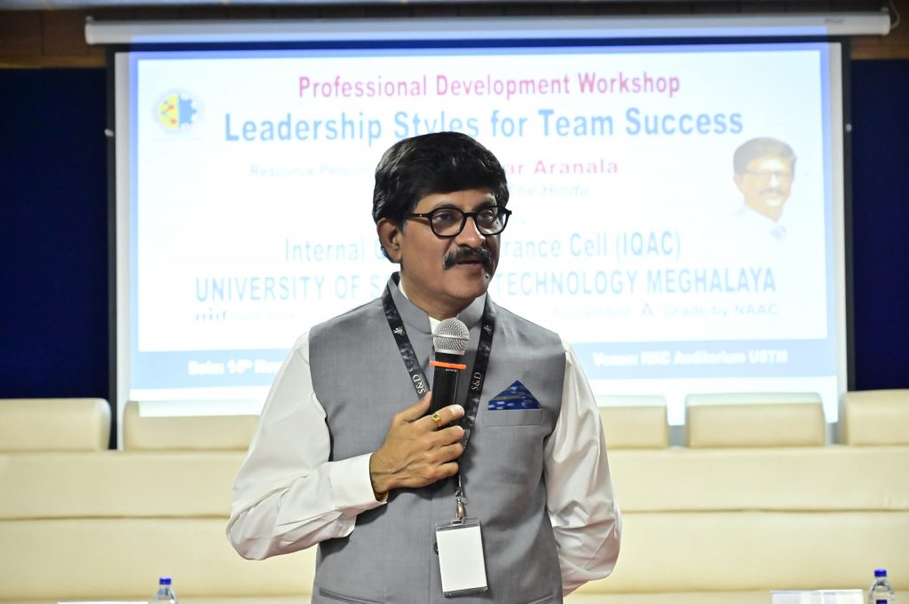 USTM Hosts Transformative Leadership Workshop by Sridhar Aranala: “The ...